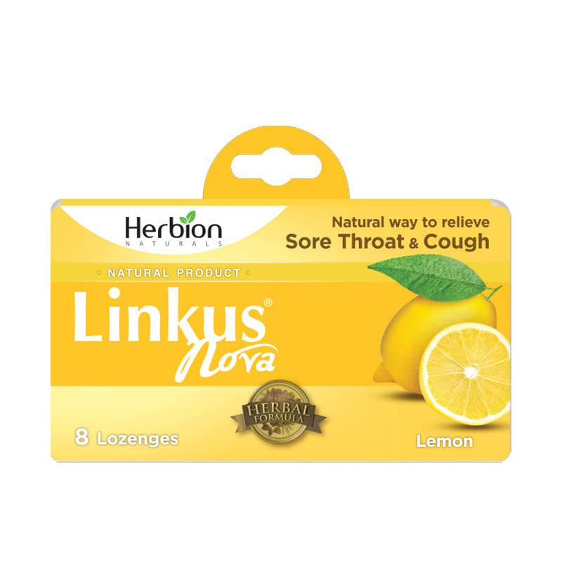 Linkus Nova – Lemon (12 x 8 Lozenges in 1 Box)