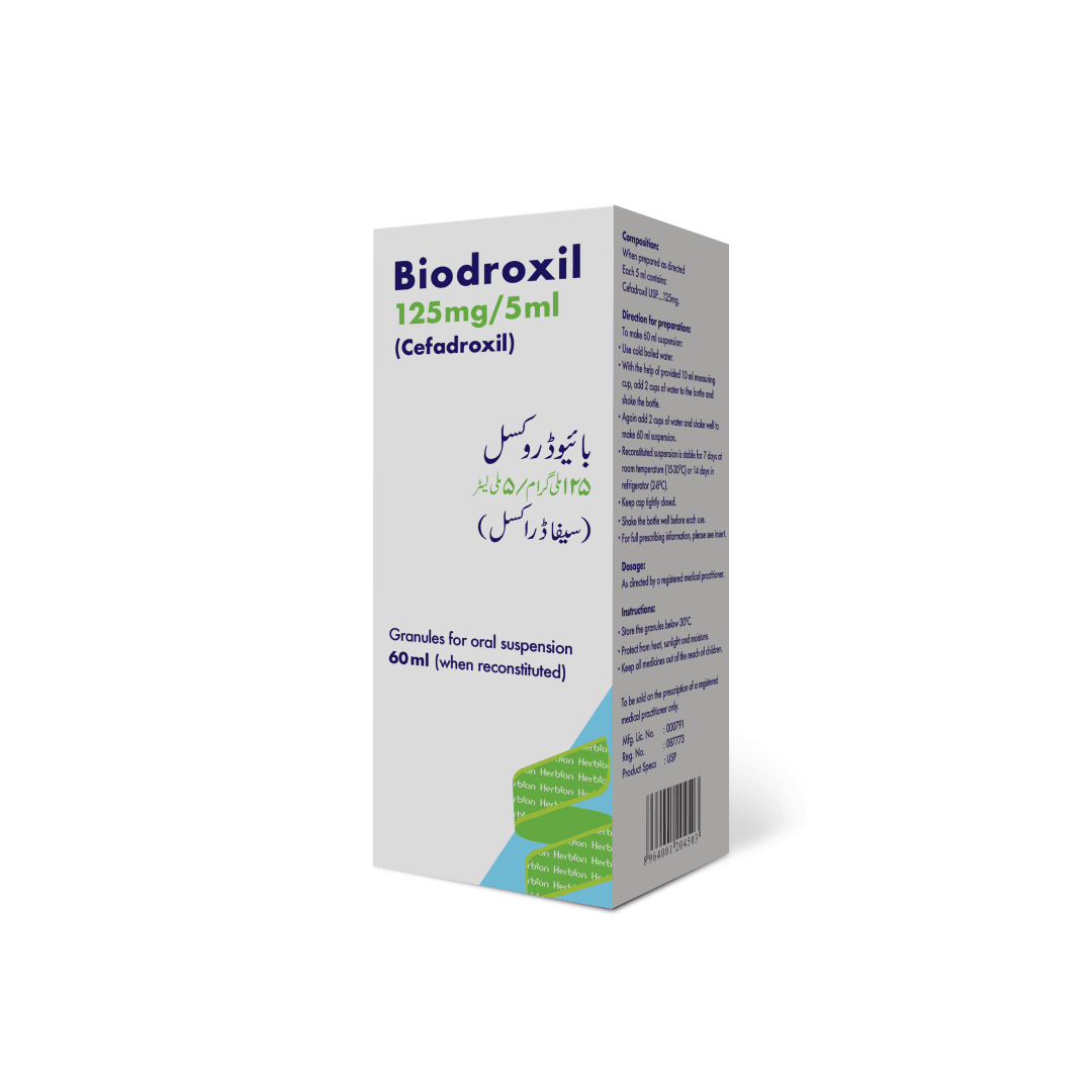 Biodroxil 125mg/5ml 60ml