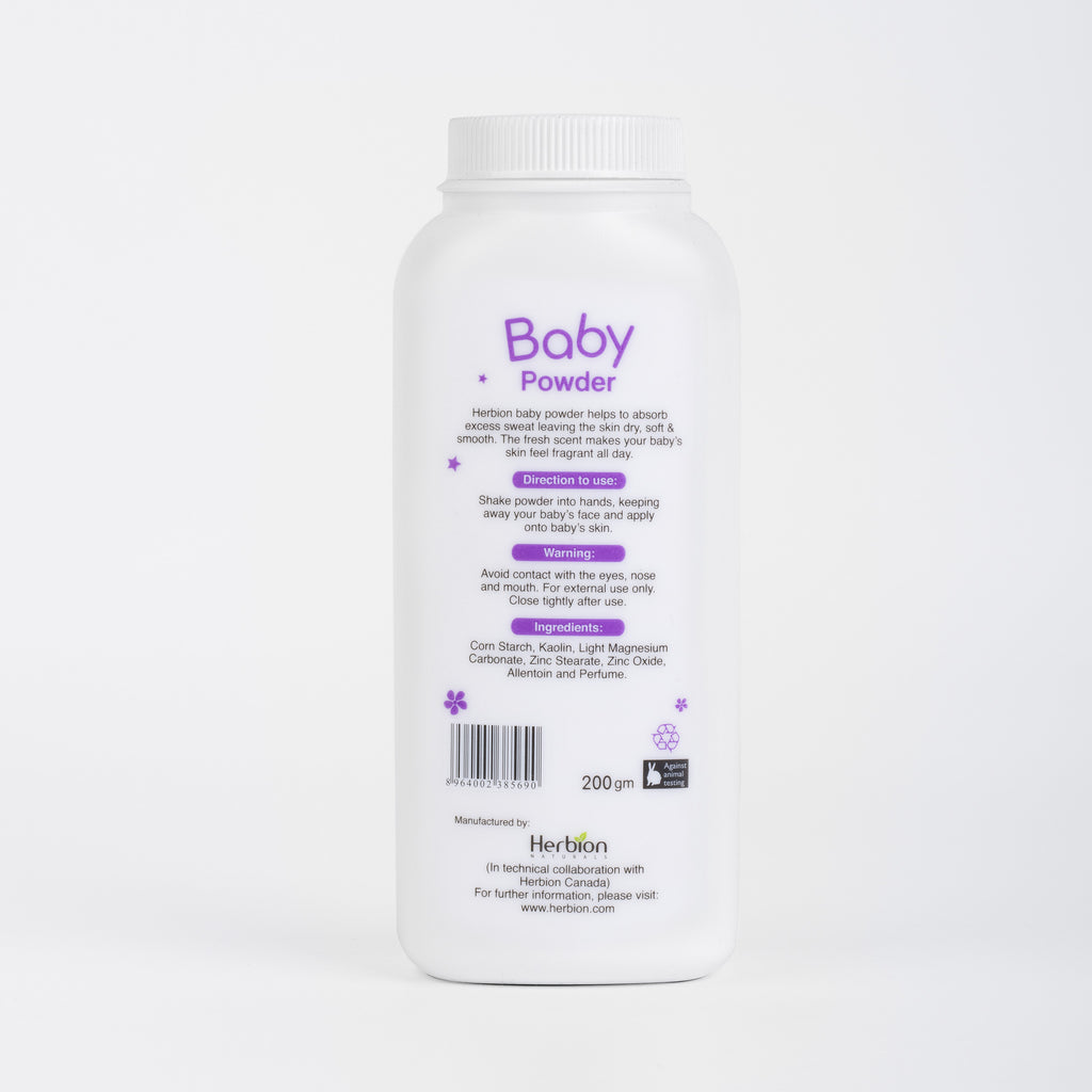 Talc-Free Baby Powder with Corn Starch 200gm